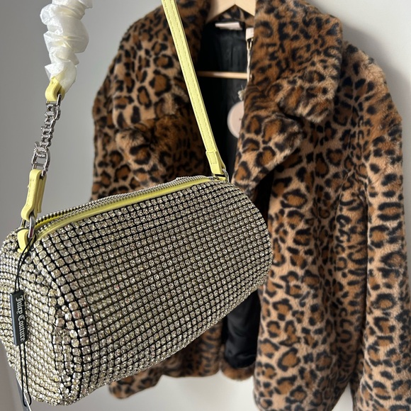 Juicy Couture | Bags | Juicy Uk Yellow Rhinestone Barrel Bag | Poshmark